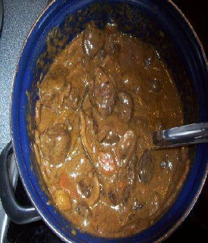 Wildgoulash van verschillende soorten wild vlees | Mitra ...