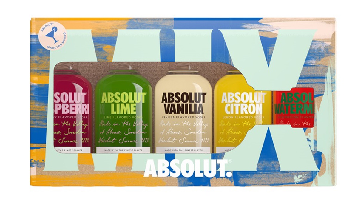 Absolut Flavours Miniset | Mitra Drankenspeciaalzaken