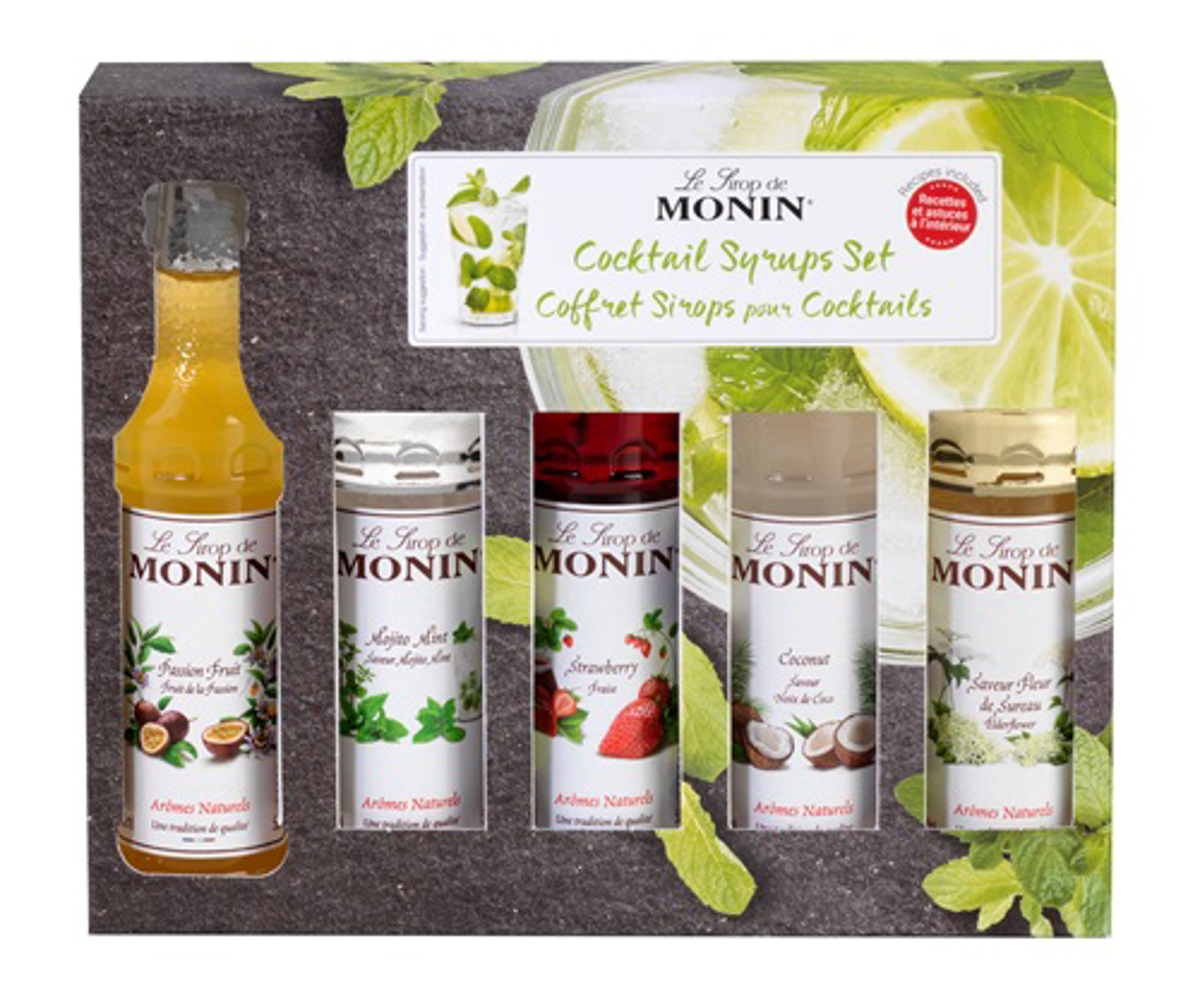 Monin Mini Cocktail Set | Mitra Drankenspeciaalzaken