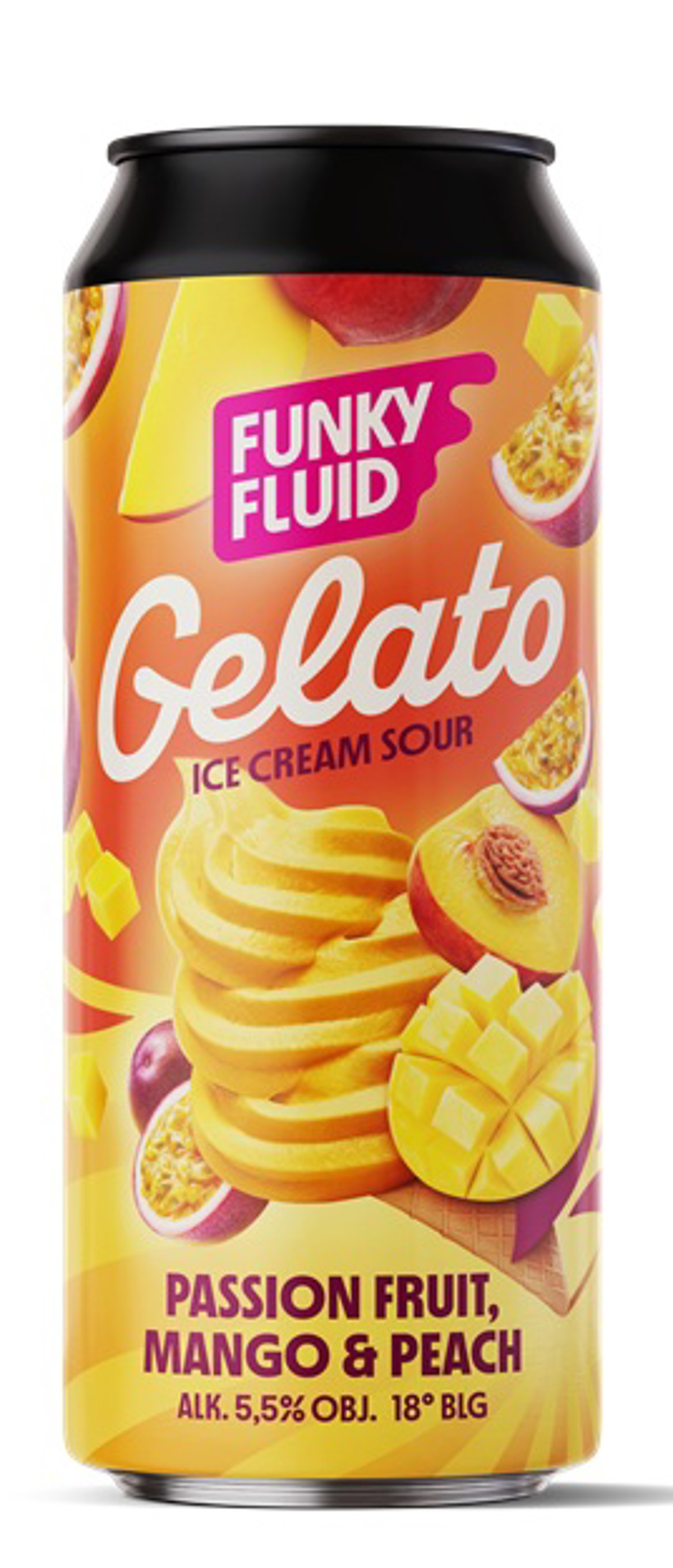 Funky Fluid Gelato: Passion Fruit, Mango & Peach | Mitra ...