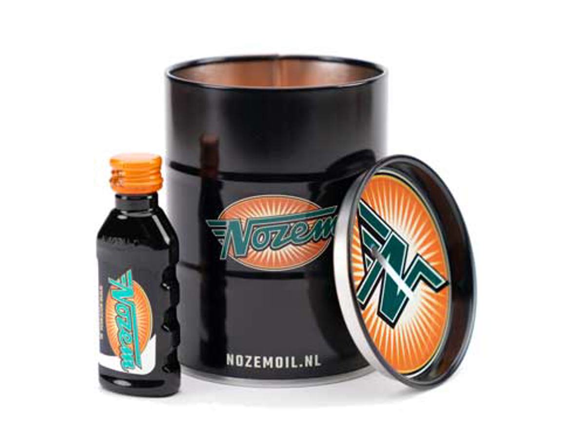 Nozem Oil Oliedrum met 8 shots | Mitra Drankenspeciaalzaken